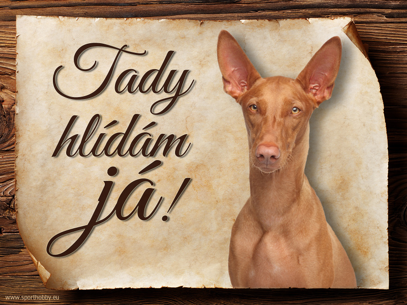 Cedulky Faraonský pes